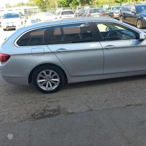 Grey BMW 520 2013 in Panevezys, with an engine capacity of 2.00 L and mileage of 221 thousand km for 7850 €, photo 5 on AUTOMOTO.COM.LV