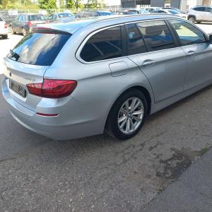 Grey BMW 520 2013 in Panevezys, with an engine capacity of 2.00 L and mileage of 221 thousand km for 7850 €, photo 8 on AUTOMOTO.COM.LV