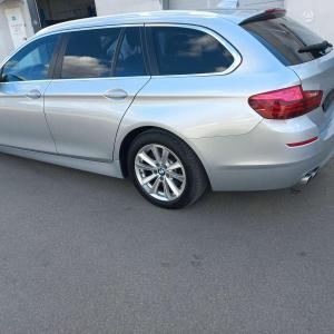 Grey BMW 520 2013 in Panevezys, with an engine capacity of 2.00 L and mileage of 221 thousand km for 7850 €, photo 11 on AUTOMOTO.COM.LV
