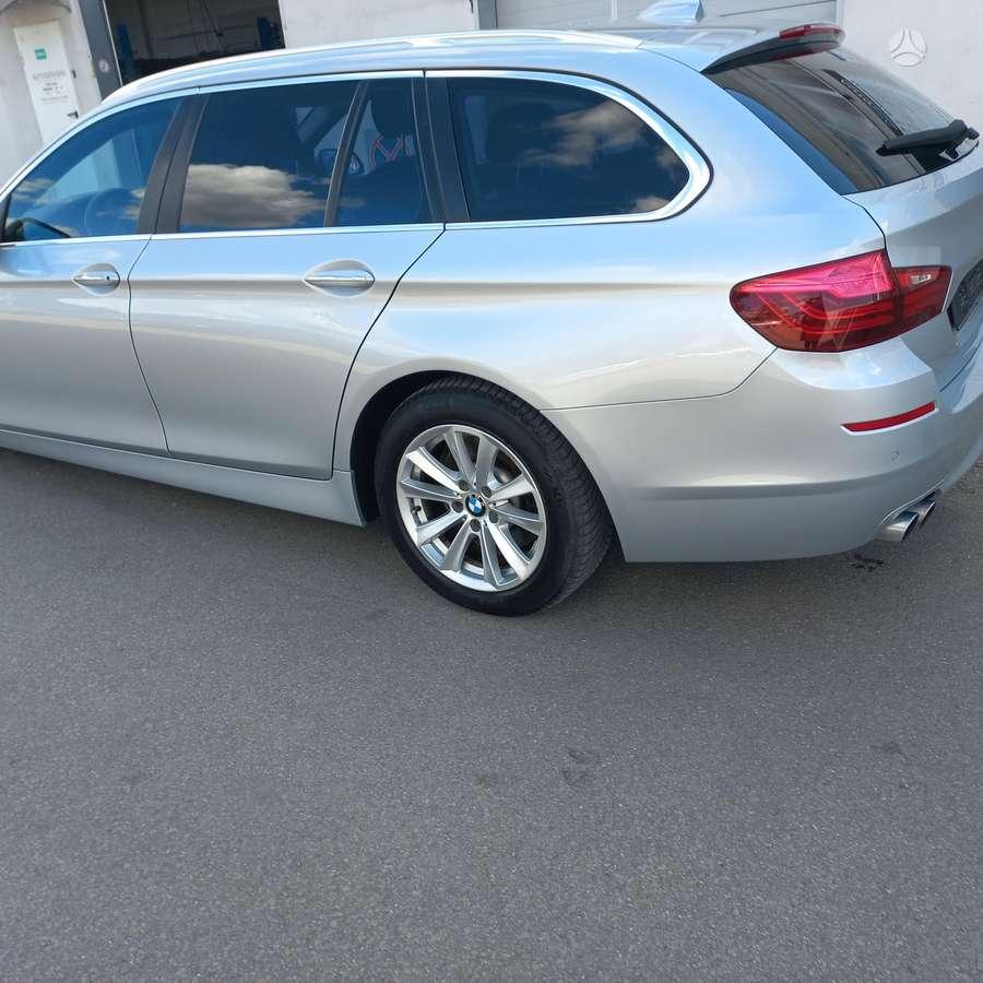 Grey BMW 520 2013 in Panevezys, with an engine capacity of 2.00 L and mileage of 221 thousand km for 7850 €, photo 11 on AUTOMOTO.COM.LV
