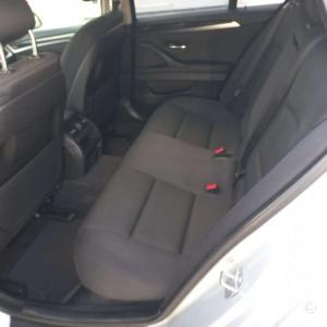 Grey BMW 520 2013 in Panevezys, with an engine capacity of 2.00 L and mileage of 221 thousand km for 7850 €, photo 21 on AUTOMOTO.COM.LV