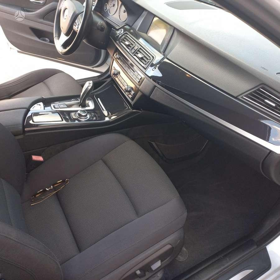 Grey BMW 520 2013 in Panevezys, with an engine capacity of 2.00 L and mileage of 221 thousand km for 7850 €, photo 26 on AUTOMOTO.COM.LV