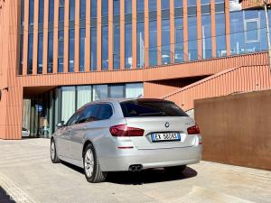 Grey BMW 520 2013 in Klaipeda, with an engine capacity of 2.00 L and mileage of 229 thousand km for 8500 €, photo 5 on AUTOMOTO.COM.LV