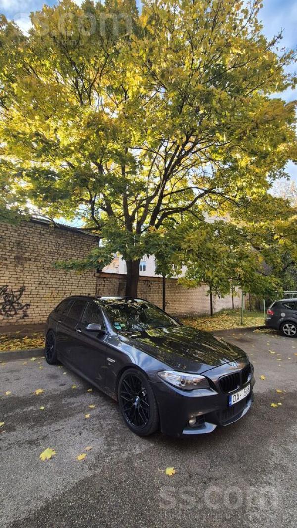 Grey BMW 520 2014 in Daugavpils, with an engine capacity of 2.00 L and mileage of 310 thousand km for 12300 €, photo 2 on AUTOMOTO.COM.LV