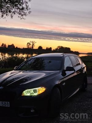 Pelēks BMW 520 2014 Daugavpils, ar dzinēja tilpumu 2.00 L un nobraukumu 310 tūkst. km par 12300 €, foto 5 vietnē AUTOMOTO.COM.LV