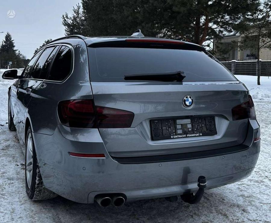 Pelēks BMW 520 2014 Marijampole, ar dzinēja tilpumu 2.00 L un nobraukumu 310 tūkst. km par 8900 €, foto 5 vietnē AUTOMOTO.COM.LV