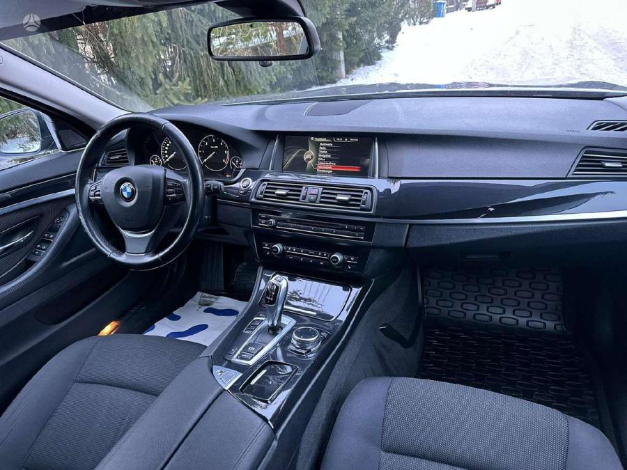 Pelēks BMW 520 2014 Marijampole, ar dzinēja tilpumu 2.00 L un nobraukumu 310 tūkst. km par 8900 €, foto 7 vietnē AUTOMOTO.COM.LV