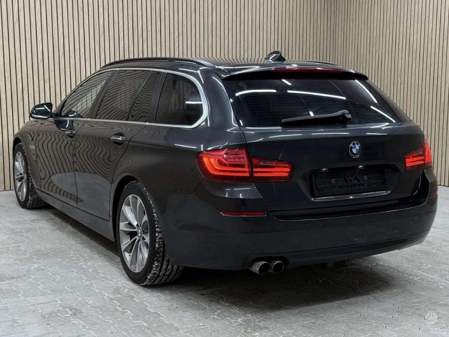 Pelēks BMW 520 2014 Marijampole, ar dzinēja tilpumu 2.00 L un nobraukumu 267 tūkst. km par 9499 €, foto 5 vietnē AUTOMOTO.COM.LV