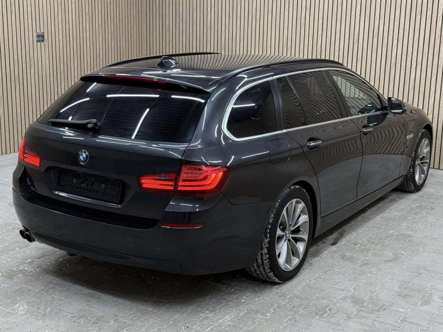 Pelēks BMW 520 2014 Marijampole, ar dzinēja tilpumu 2.00 L un nobraukumu 267 tūkst. km par 9499 €, foto 11 vietnē AUTOMOTO.COM.LV