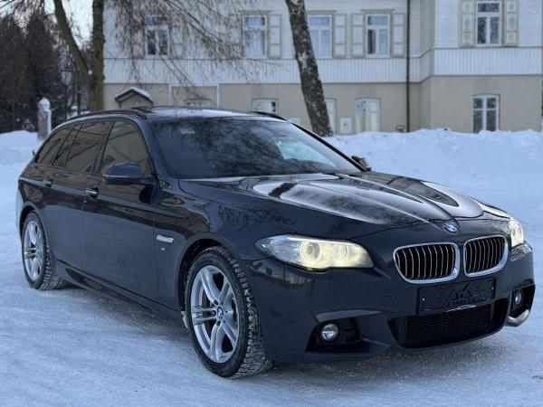 Grey BMW 520 2014 in Siauliai, with an engine capacity of 2.00 L and mileage of 250 thousand km for 13450 €, photo 1 on AUTOMOTO.COM.LV