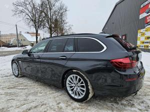 Grey BMW 520 2014 in Siauliai, with an engine capacity of 2.00 L and mileage of 282 thousand km for 8950 €, photo 5 on AUTOMOTO.COM.LV