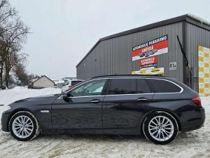 Grey BMW 520 2014 in Siauliai, with an engine capacity of 2.00 L and mileage of 282 thousand km for 8950 €, photo 6 on AUTOMOTO.COM.LV