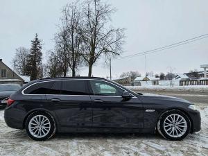 Grey BMW 520 2014 in Siauliai, with an engine capacity of 2.00 L and mileage of 282 thousand km for 8950 €, photo 9 on AUTOMOTO.COM.LV