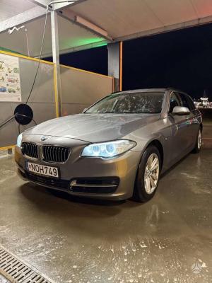 Grey BMW 520 2014 in Siauliai, with an engine capacity of 2.00 L and mileage of 243 thousand km for 9600 €, photo 6 on AUTOMOTO.COM.LV