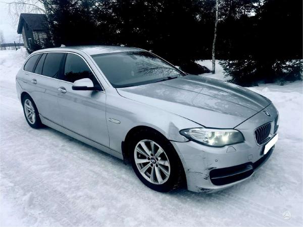 Pelēks BMW 520 2014 Klaipėda, ar dzinēja tilpumu 2.00 L un nobraukumu 300 tūkst. km par 6700 €, foto 1 vietnē AUTOMOTO.COM.LV