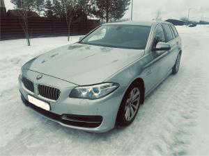 Grey BMW 520 2014 in Klaipeda, with an engine capacity of 2.00 L and mileage of 300 thousand km for 6700 €, photo 2 on AUTOMOTO.COM.LV