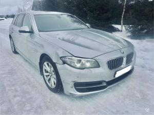 Grey BMW 520 2014 in Klaipeda, with an engine capacity of 2.00 L and mileage of 300 thousand km for 6700 €, photo 3 on AUTOMOTO.COM.LV