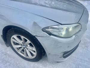 Grey BMW 520 2014 in Klaipeda, with an engine capacity of 2.00 L and mileage of 300 thousand km for 6700 €, photo 4 on AUTOMOTO.COM.LV