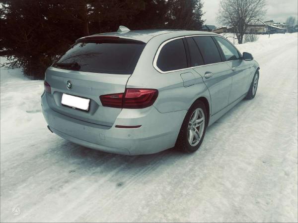 Pelēks BMW 520 2014 Klaipėda, ar dzinēja tilpumu 2.00 L un nobraukumu 300 tūkst. km par 6700 €, foto 5 vietnē AUTOMOTO.COM.LV