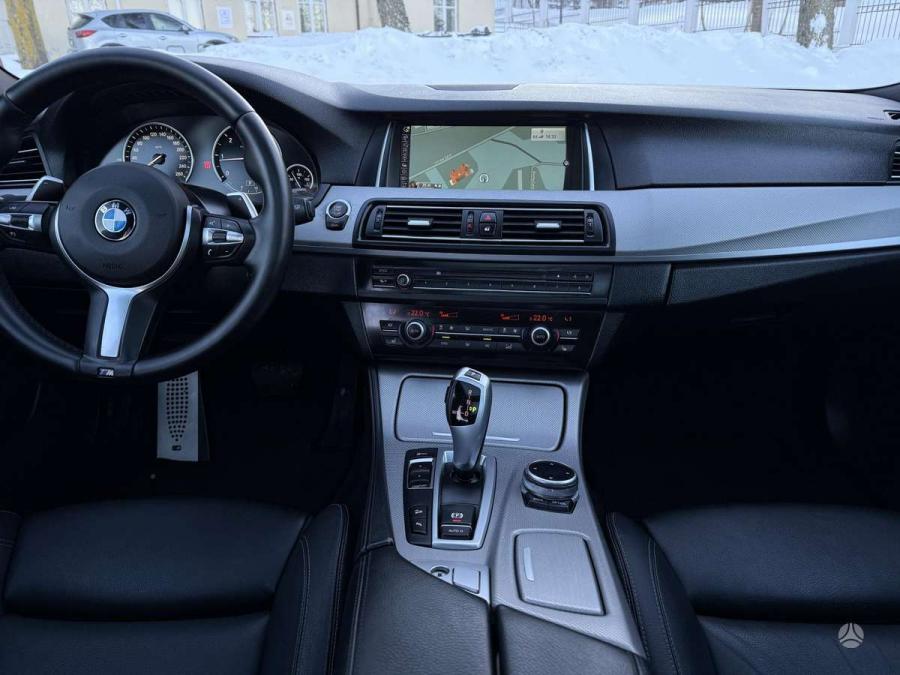 Pelēks BMW 520 2014 Šauļi, ar dzinēja tilpumu 2.00 L un nobraukumu 250 tūkst. km par 13450 €, foto 10 vietnē AUTOMOTO.COM.LV
