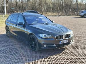 Grey BMW 520 2014 in Kaunas, with an engine capacity of 2.00 L and mileage of 361 thousand km for 9200 €, photo 2 on AUTOMOTO.COM.LV