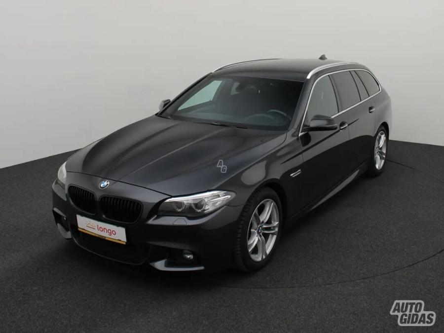 Pelēks BMW 520 2014 Viļņa, ar dzinēja tilpumu 2.00 L un nobraukumu 206 tūkst. km par 12999 €, foto 1 vietnē AUTOMOTO.COM.LV