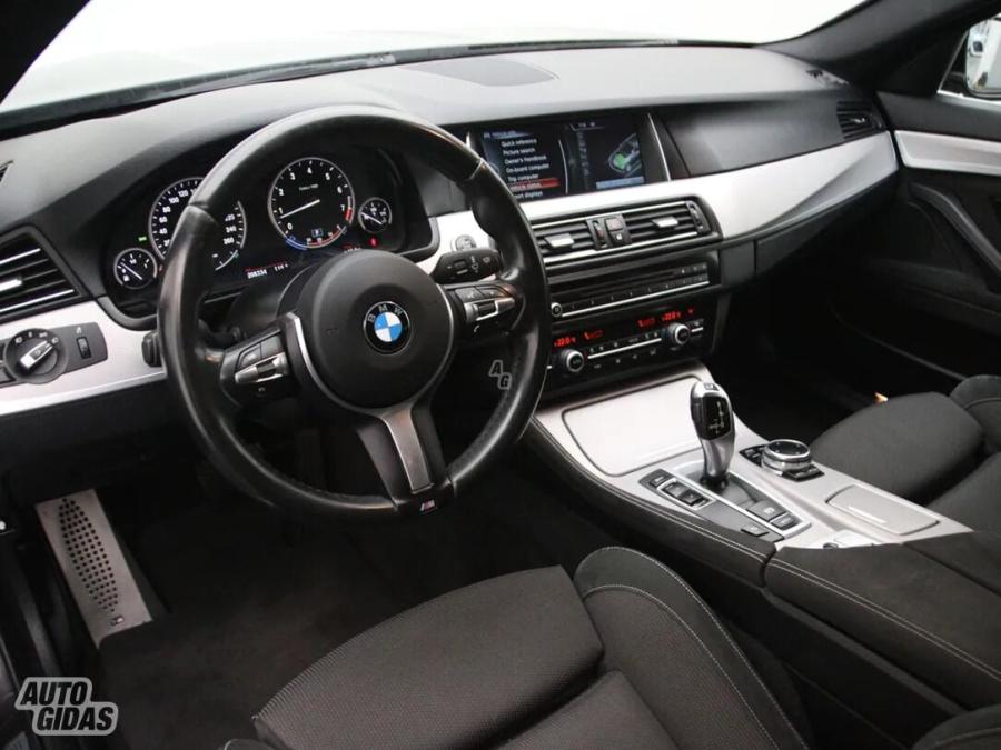 Pelēks BMW 520 2014 Viļņa, ar dzinēja tilpumu 2.00 L un nobraukumu 206 tūkst. km par 12999 €, foto 17 vietnē AUTOMOTO.COM.LV