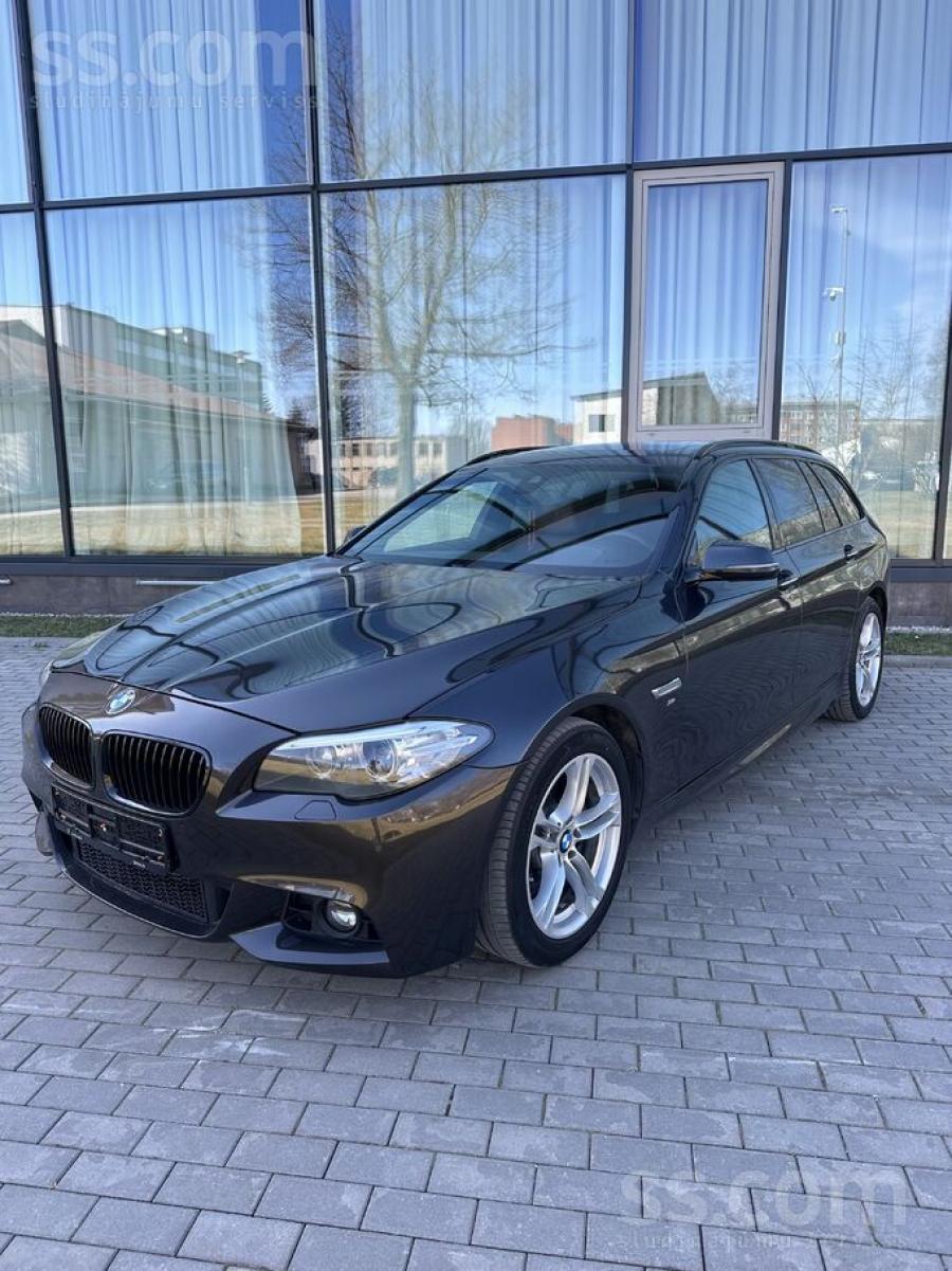 Pelēks BMW 520 2014 Balvi, ar dzinēja tilpumu 2.00 L un nobraukumu 275 tūkst. km par 12950 €, foto 1 vietnē AUTOMOTO.COM.LV