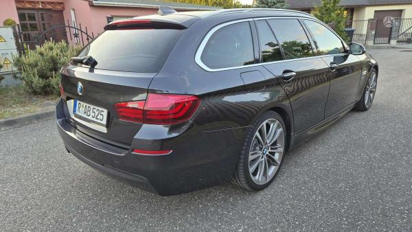Grey BMW 520 2014 in Vilnius, with an engine capacity of 2.00 L and mileage of 167 thousand km for 12999 €, photo 4 on AUTOMOTO.COM.LV