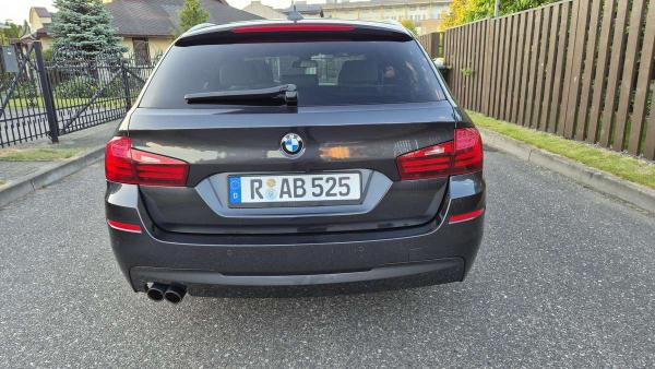 Grey BMW 520 2014 in Vilnius, with an engine capacity of 2.00 L and mileage of 167 thousand km for 12999 €, photo 5 on AUTOMOTO.COM.LV