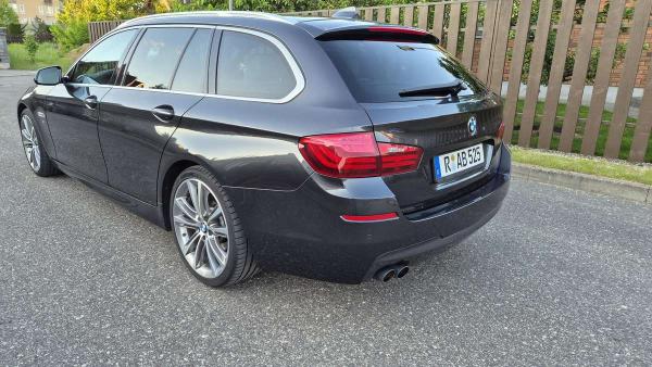 Grey BMW 520 2014 in Vilnius, with an engine capacity of 2.00 L and mileage of 167 thousand km for 12999 €, photo 6 on AUTOMOTO.COM.LV