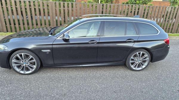 Grey BMW 520 2014 in Vilnius, with an engine capacity of 2.00 L and mileage of 167 thousand km for 12999 €, photo 7 on AUTOMOTO.COM.LV