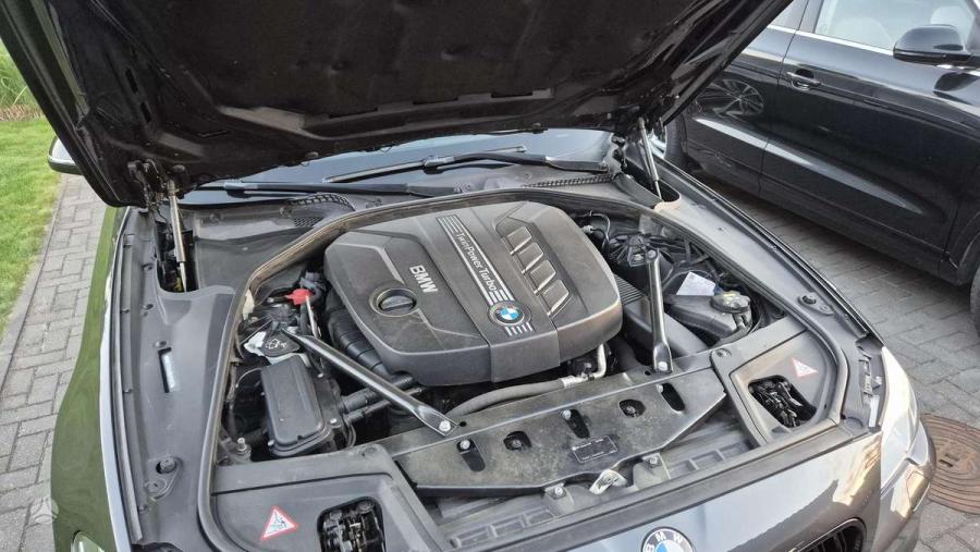 Pelēks BMW 520 2014 Viļņa, ar dzinēja tilpumu 2.00 L un nobraukumu 167 tūkst. km par 12999 €, foto 27 vietnē AUTOMOTO.COM.LV