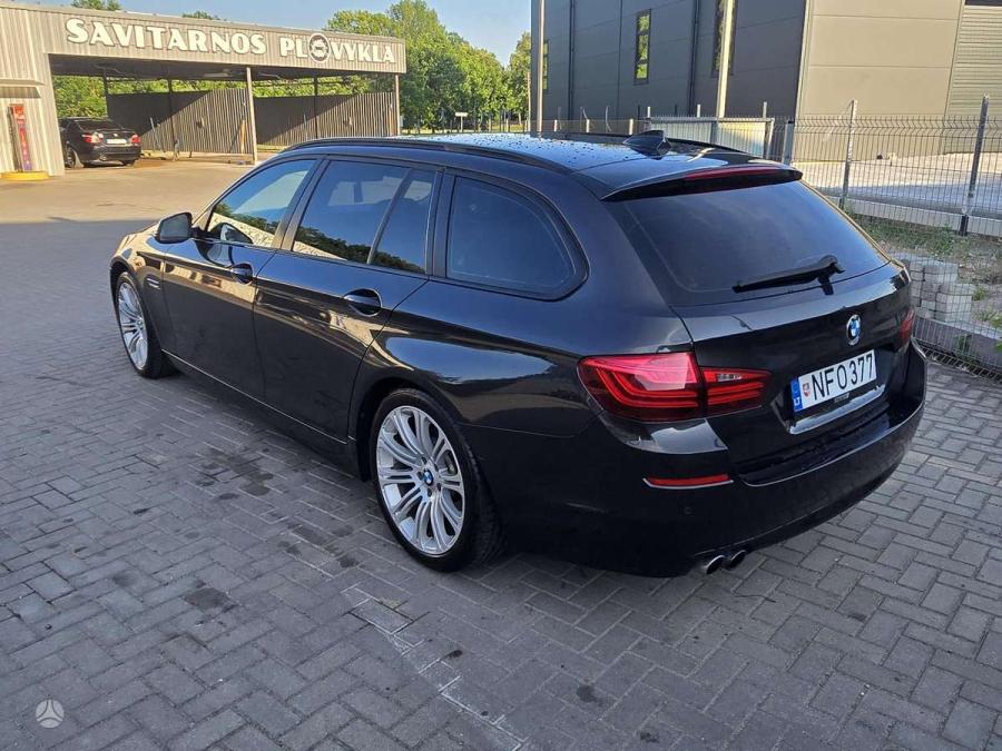 Grey BMW 520 2014 in Marijampole, with an engine capacity of 2.00 L and mileage of 305 thousand km for 9880 €, photo 6 on AUTOMOTO.COM.LV