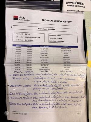 Серый БМВ 520 2014 в Расейняй, объемом двигателя 2.00 л и пробегом 271 тыс. км за 11300 €, фото 57 на AUTOMOTO.COM.LV