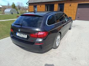 Grey BMW 520 2014 in Vilnius, with an engine capacity of 2.00 L and mileage of 354 thousand km for 9500 €, photo 9 on AUTOMOTO.COM.LV