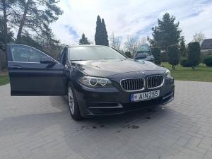 Grey BMW 520 2014 in Vilnius, with an engine capacity of 2.00 L and mileage of 354 thousand km for 9500 €, photo 11 on AUTOMOTO.COM.LV