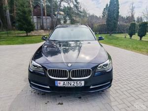 Grey BMW 520 2014 in Vilnius, with an engine capacity of 2.00 L and mileage of 354 thousand km for 9500 €, photo 12 on AUTOMOTO.COM.LV