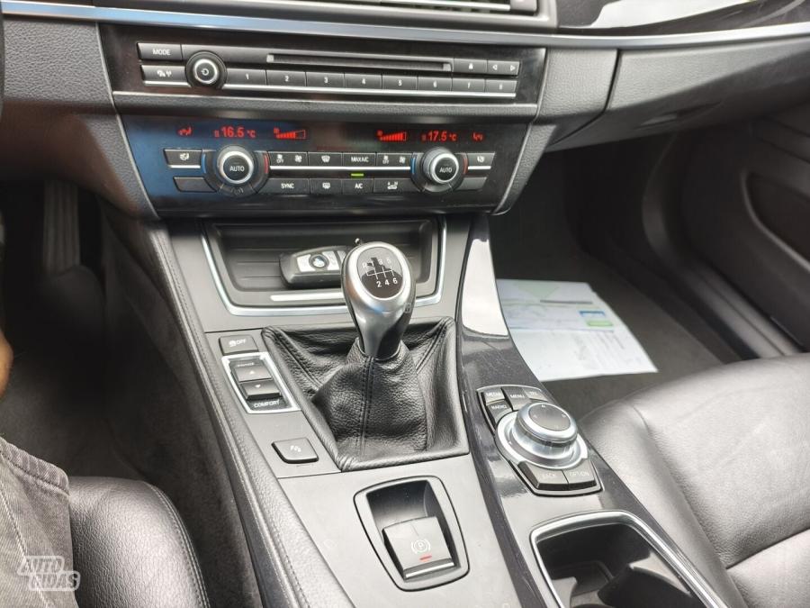 Pelēks BMW 520 2014 Kauņa, ar dzinēja tilpumu 2.00 L un nobraukumu 211 tūkst. km par 8200 €, foto 19 vietnē AUTOMOTO.COM.LV