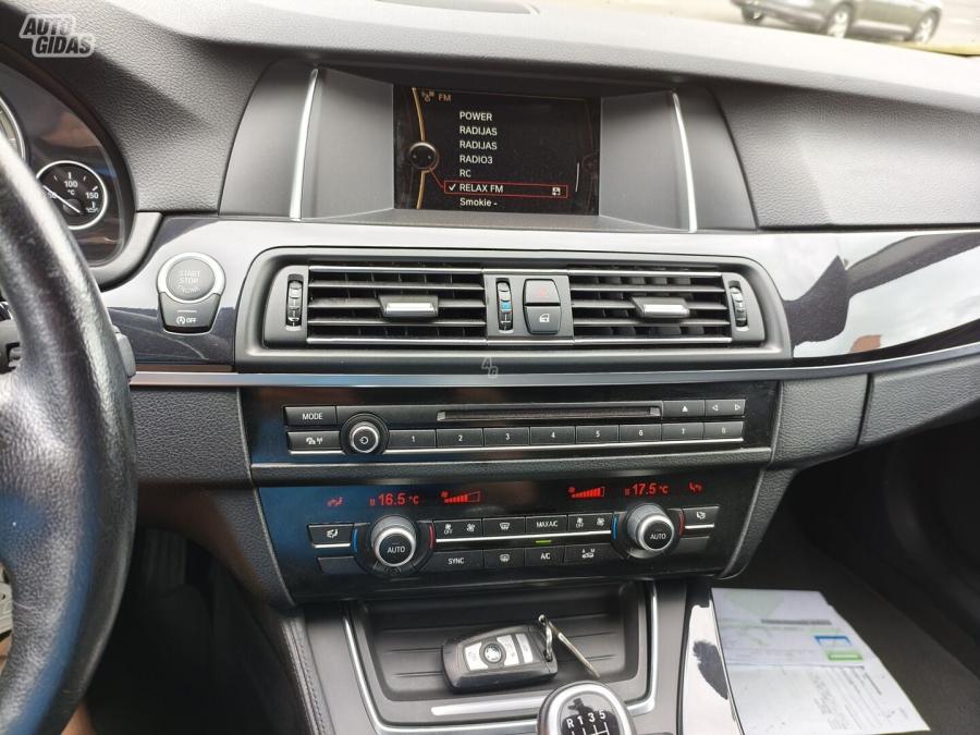 Pelēks BMW 520 2014 Kauņa, ar dzinēja tilpumu 2.00 L un nobraukumu 211 tūkst. km par 8200 €, foto 20 vietnē AUTOMOTO.COM.LV