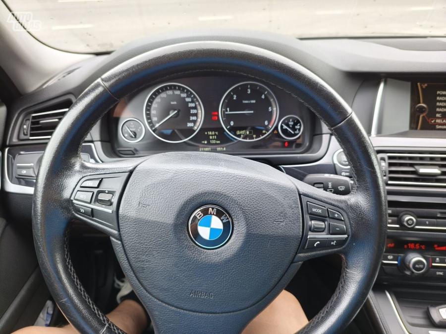 Pelēks BMW 520 2014 Kauņa, ar dzinēja tilpumu 2.00 L un nobraukumu 211 tūkst. km par 8200 €, foto 21 vietnē AUTOMOTO.COM.LV