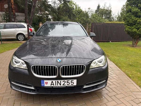 Pelēks BMW 520 2014 Viļņa, ar dzinēja tilpumu 2.00 L un nobraukumu 354 tūkst. km par 9000 €, foto 5 vietnē AUTOMOTO.COM.LV