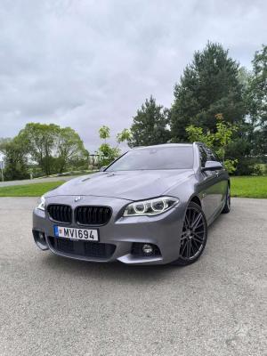 Grey BMW 520 2014 in Birzai, with an engine capacity of 2.00 L and mileage of 296 thousand km for 13300 €, photo 3 on AUTOMOTO.COM.LV