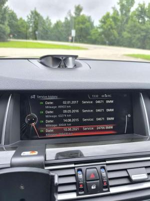Grey BMW 520 2014 in Birzai, with an engine capacity of 2.00 L and mileage of 296 thousand km for 13300 €, photo 26 on AUTOMOTO.COM.LV