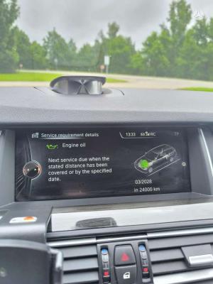 Grey BMW 520 2014 in Birzai, with an engine capacity of 2.00 L and mileage of 296 thousand km for 13300 €, photo 27 on AUTOMOTO.COM.LV