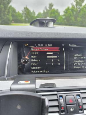 Grey BMW 520 2014 in Birzai, with an engine capacity of 2.00 L and mileage of 296 thousand km for 13300 €, photo 28 on AUTOMOTO.COM.LV
