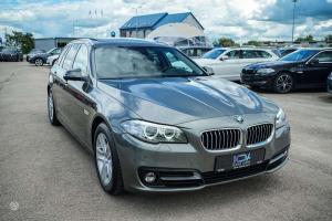 Grey BMW 520 2014 in Marijampole, with an engine capacity of 2.00 L and mileage of 334 thousand km for 10250 €, photo 3 on AUTOMOTO.COM.LV