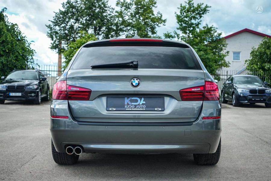 Grey BMW 520 2014 in Marijampole, with an engine capacity of 2.00 L and mileage of 334 thousand km for 10250 €, photo 11 on AUTOMOTO.COM.LV