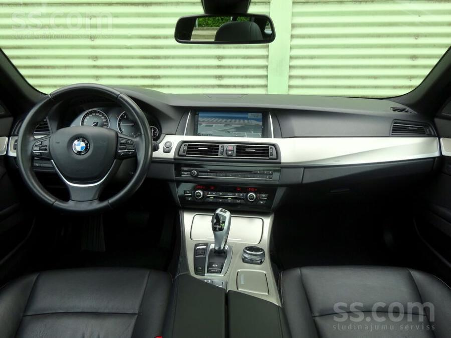 Pelēks BMW 520 2014 Rīga, ar dzinēja tilpumu 2.00 L un nobraukumu 210 tūkst. km par 9800 €, foto 6 vietnē AUTOMOTO.COM.LV
