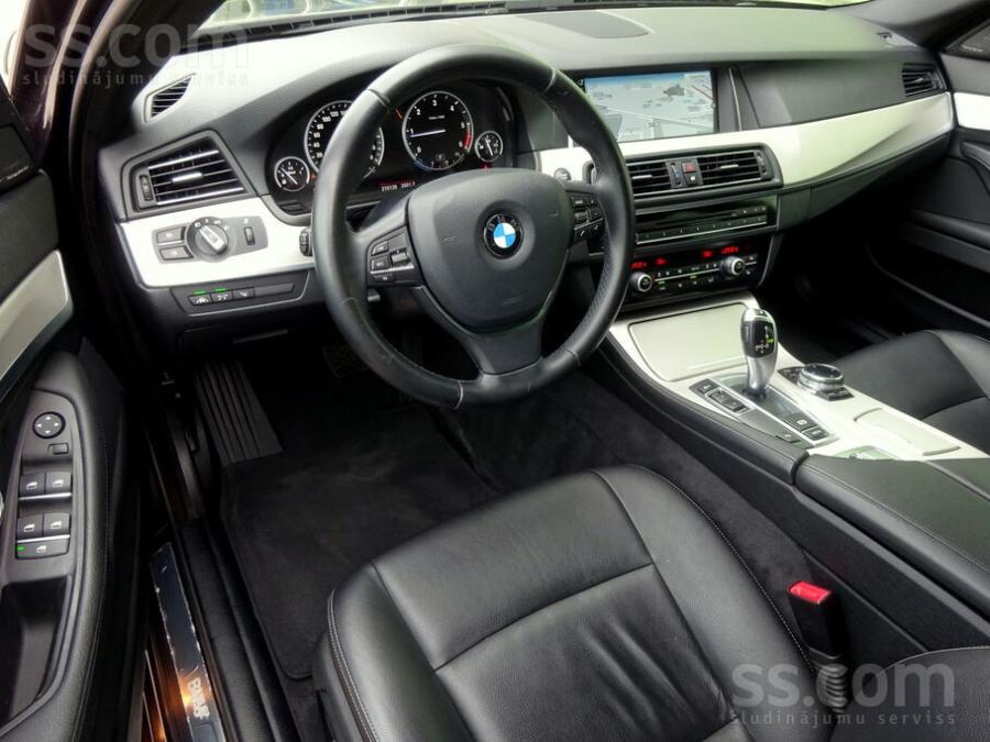 Pelēks BMW 520 2014 Rīga, ar dzinēja tilpumu 2.00 L un nobraukumu 210 tūkst. km par 9800 €, foto 7 vietnē AUTOMOTO.COM.LV